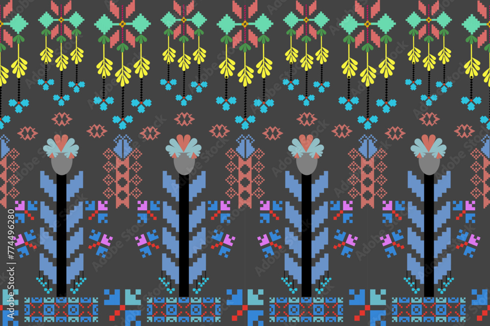 This is the local fabric pattern and native fabric pattern, which are ...