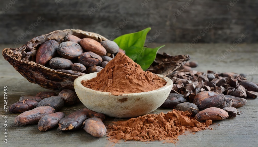 cocoa beans for chocolate making, natural chocolate made with Amazonian ...