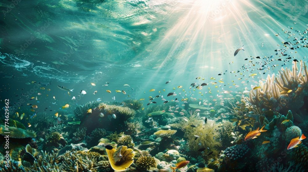 Marine ecosystems protect the marine food chain and ensure the ...