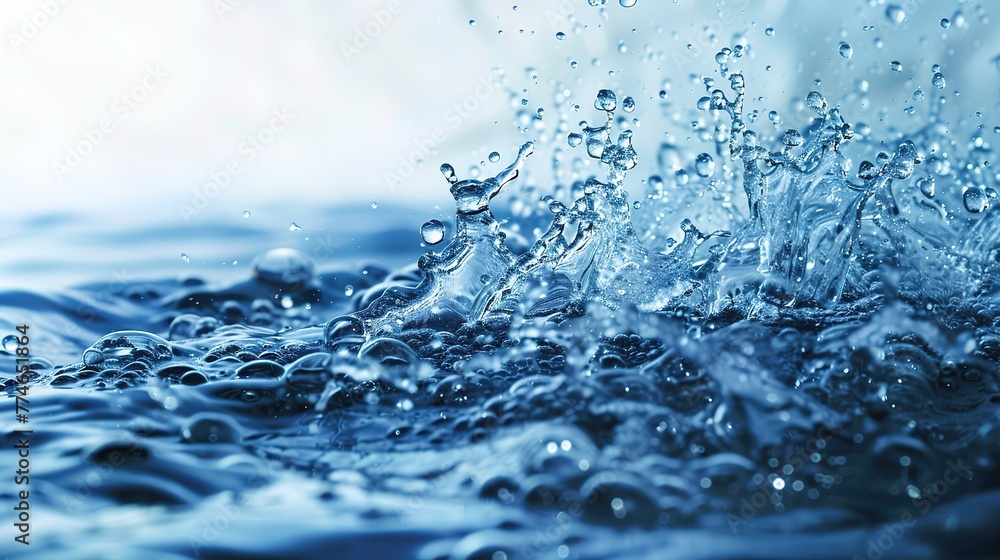 Water background hd HD 8K wallpaper Stock Photographic ,Generative ai ...