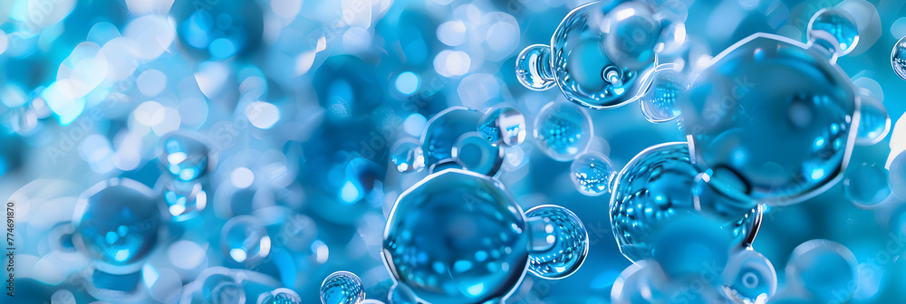Effervescent water background with bubbles Close up, Fizzing soda ... Effervescent water background with bubbles Close up, Fizzing soda ...