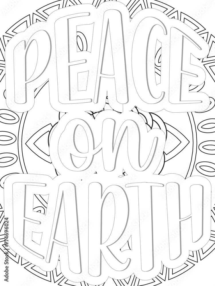 Keychain-Quotes Flower Coloring Page Beautiful black and white ...