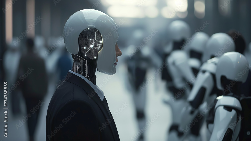 humanoid robots deployed in high-security areas, providing AI ...