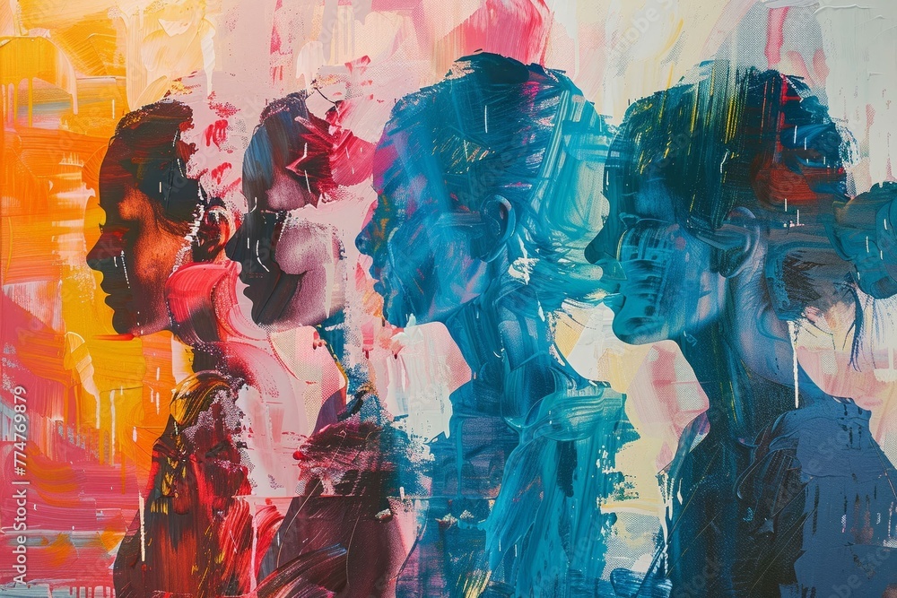 Team retrospective and insights, an AI art perspective Stock ...