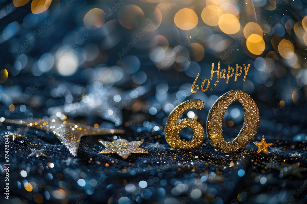 Happy 60th: a celebratory message commemorating six decades of life's ...