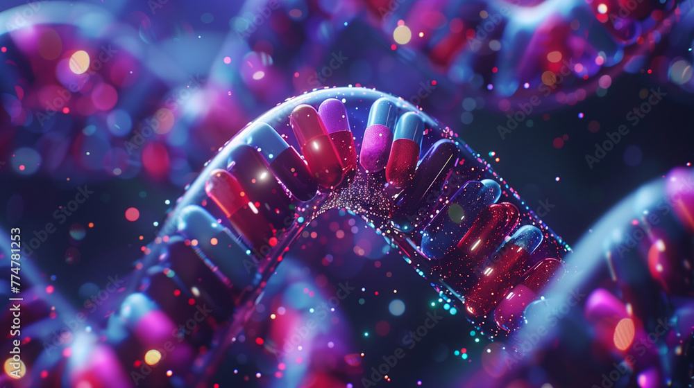 Futuristic pharmacogenomics, AI customizing medications to genetic ...