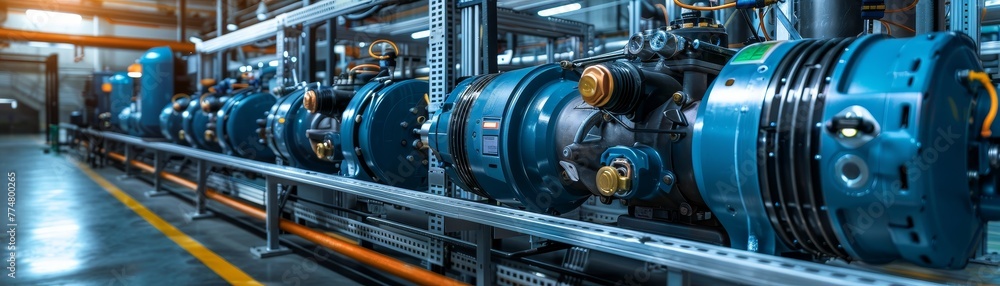 Cloaseup, Air Compressors, Supplying compressed air for various tools ...