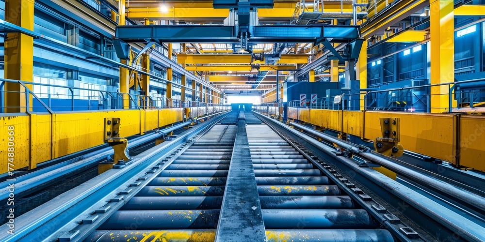 Compact strip production (CSP) plant for thin slab casting. Advanced ...