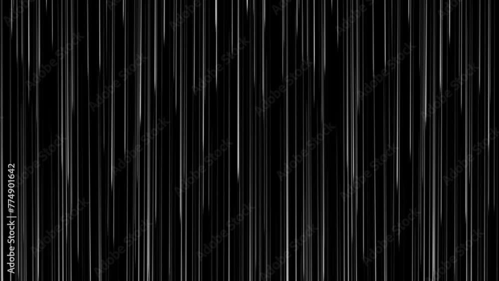 Neon rain of particles, falling line background, motion of a stream of ...