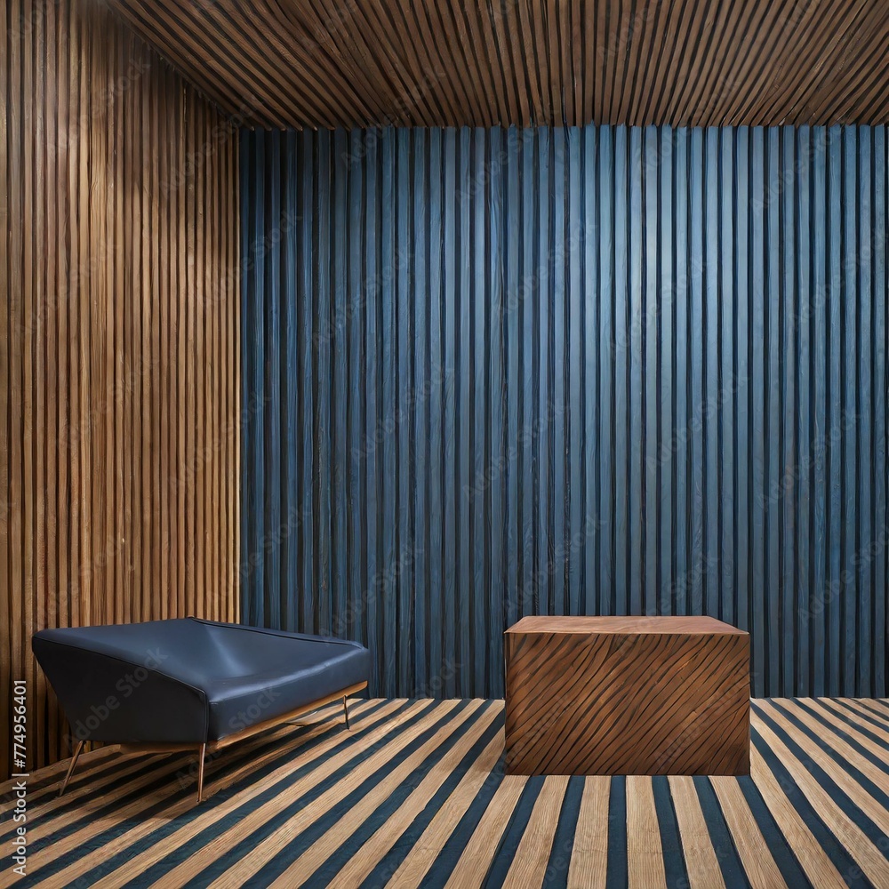 interior design of room.A sophisticated digital rendering showcasing a ...