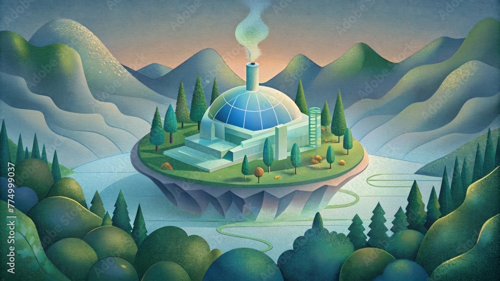 A sanctuary for rare and endangered species powered by a combination of ...