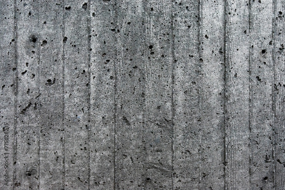 Rough concrete texture with wood formwork imprint Stock Photo | Adobe Stock