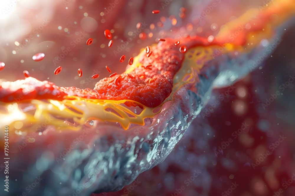 Captivating Visualization of Atherosclerotic Plaque Formation within ...