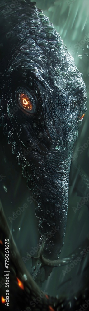 Transform the mythical sea monster into a modern, sleek design with a ...