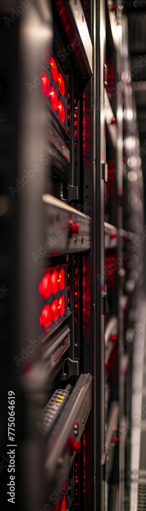 Highlight the details of a self-sorting storage system in action ...