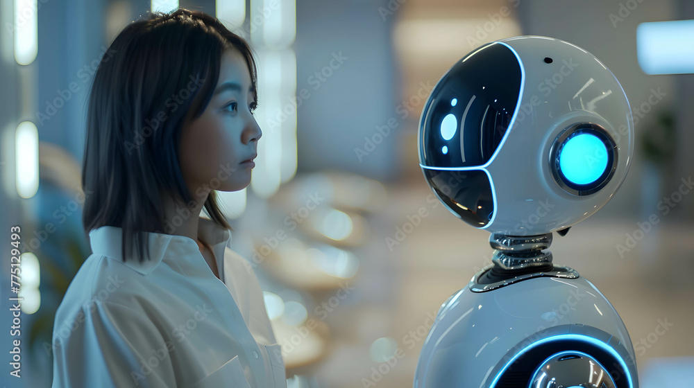 An immersive AI-driven chatbot providing personalized assistance in an ...