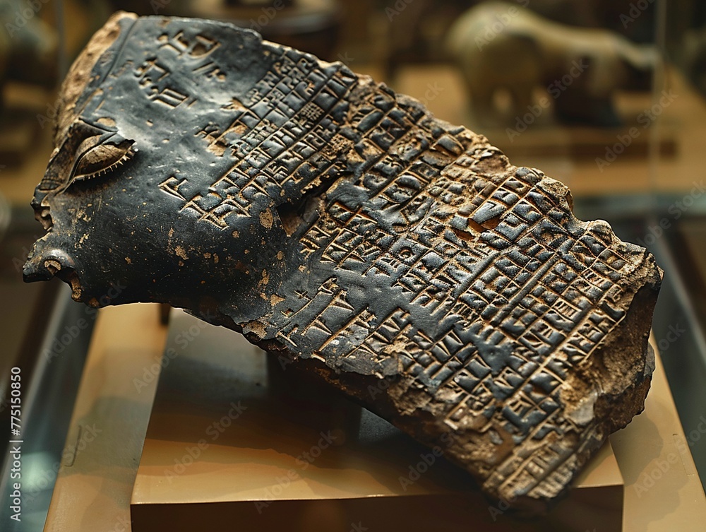 Sumerian Cuneiform Tablets Preserving the Oldest of Stories The script ...