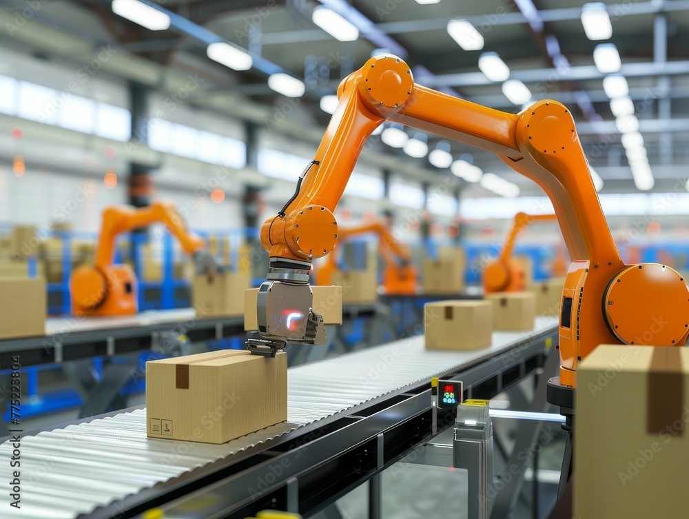 Collaborative robots (cobots) in packing and sorting, teamwork of ... Collaborative robots (cobots) in packing and sorting, teamwork of ...