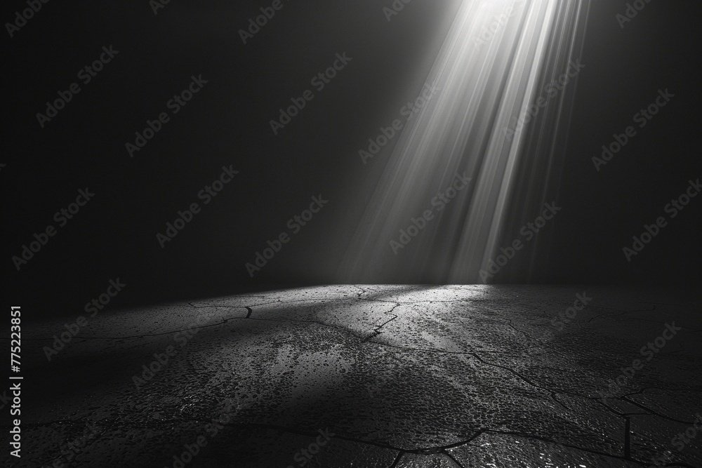 Breaking Through the Digital Darkness: A single ray of light with a ...