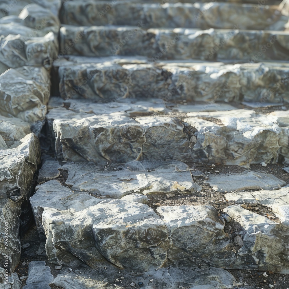 stone textures in 3D. Experience tetragonal continuity on a plane ...