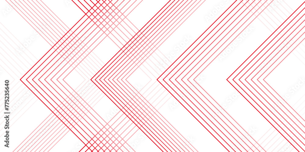 Abstract RED Stripes background design with layers of Geometric shapes ...