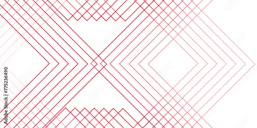 Abstract RED Stripes background design with layers of Geometric shapes ...