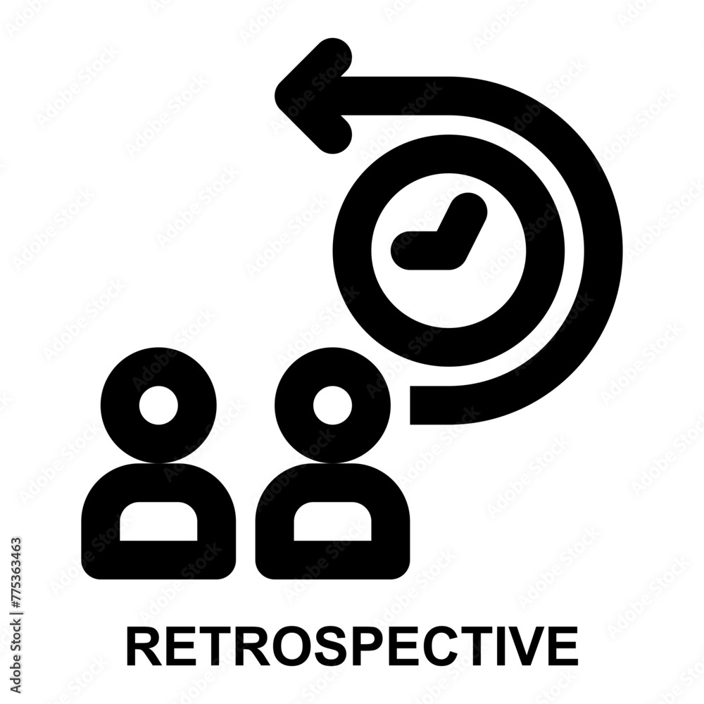 retrospective, team, meeting, flashback, reflection, evaluation ...