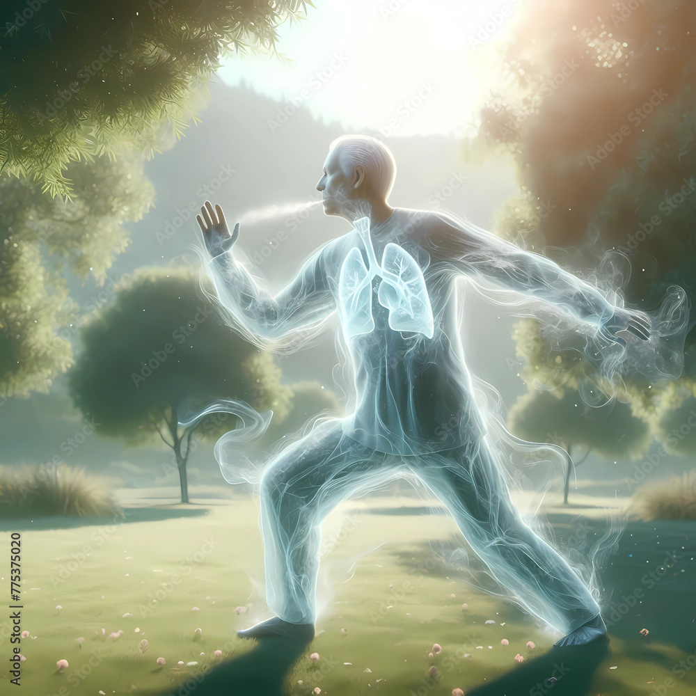3d, carroceria, anatomía, estatua, mujer, ilustración, músculo, deporte ...
