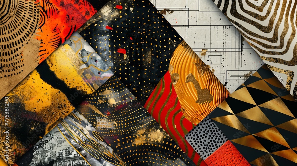 the role of texture and pattern in adding depth to graphic designs ...