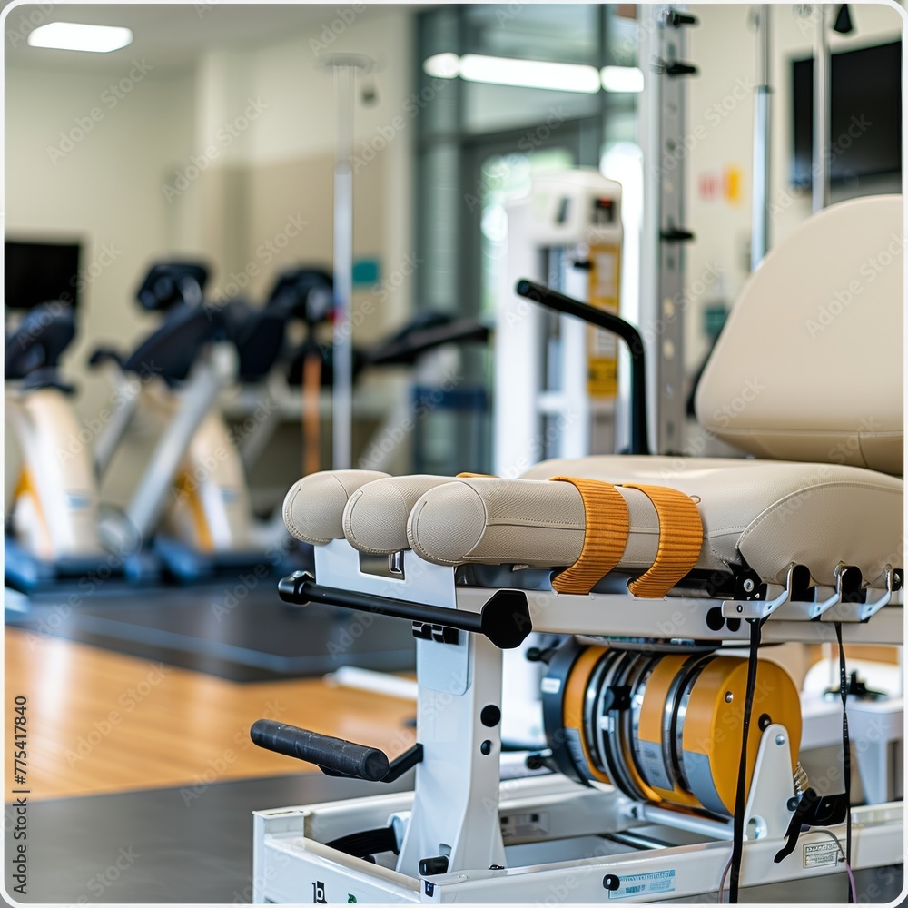 Cutting-edge sports medicine clinic showcasing advanced equipment ...