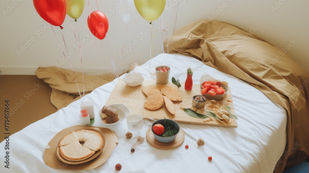 Zero waste themed birthday party with locally sourced treats, leaf ...