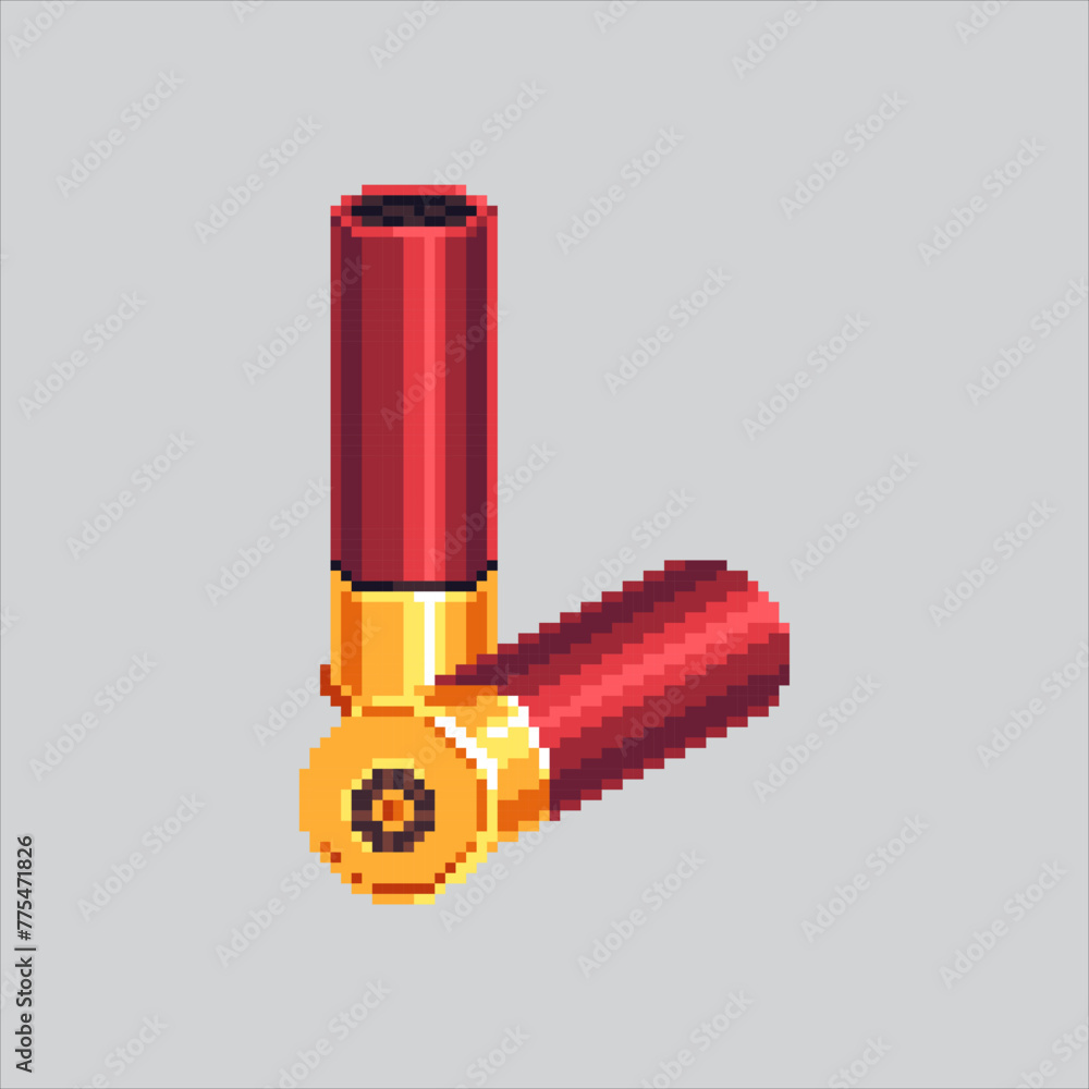 Vecteur Stock Pixel art illustration Missile. Pixelated Rocket. Military Missile Rocket ...