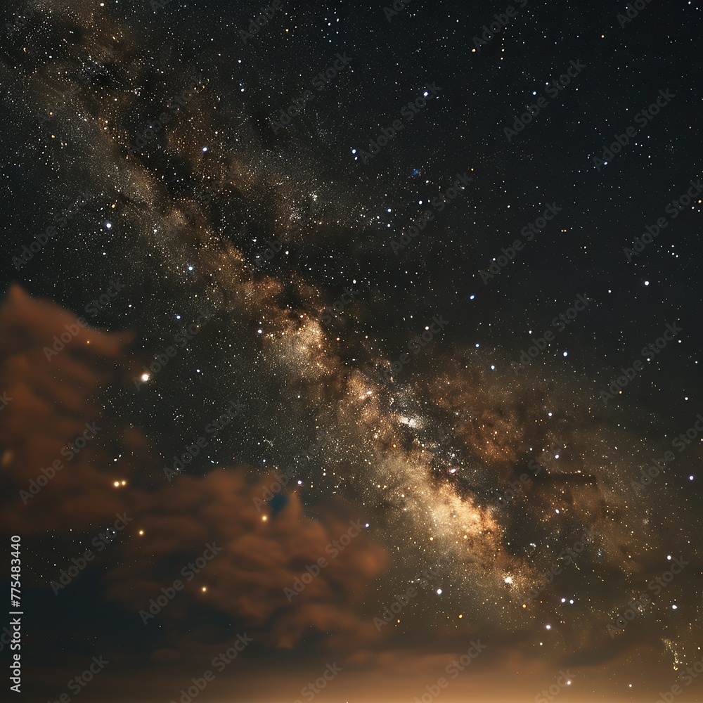 clean night hdri sky, stars, 8k, cinematic night sky Stock Illustration ...