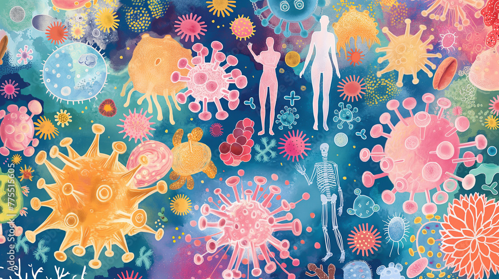 allergic reaction pictures Various common allergens Surrounded by ...