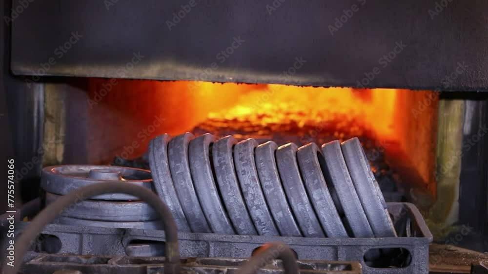 heat treatment of metal pieces, parts, components. manufacturing of ...