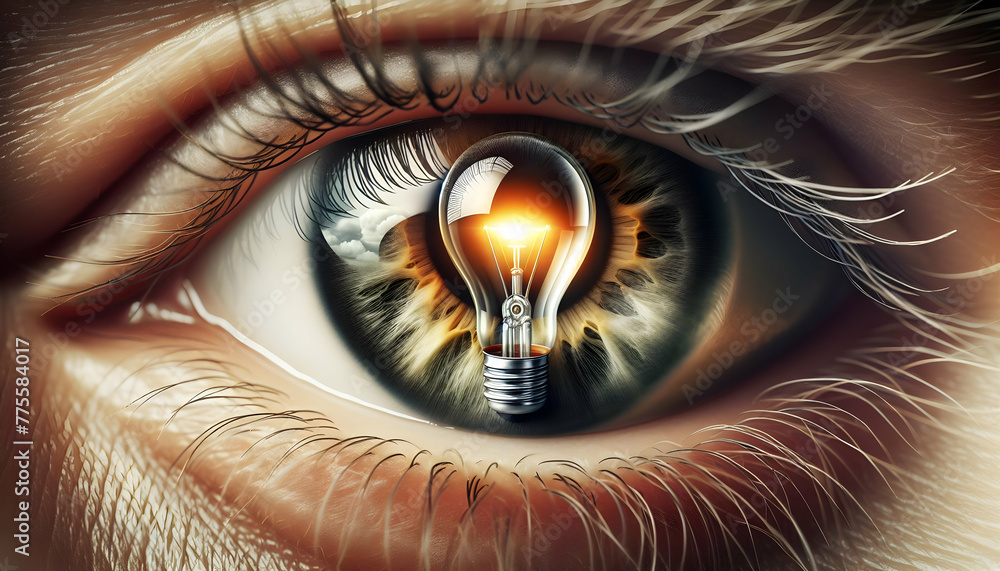 for advertisement and banner as The Innovator Look An innovator eye ...