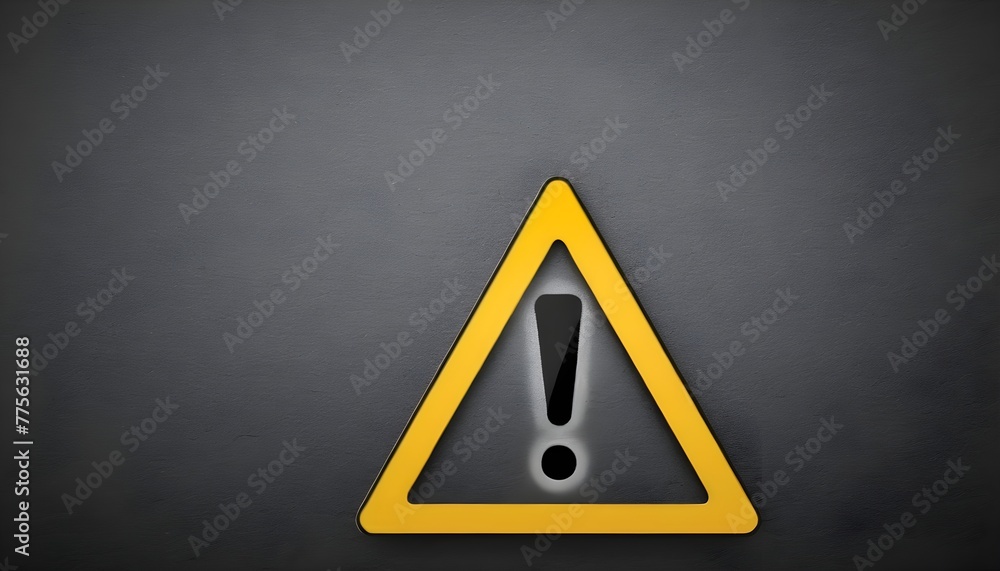 Warning triangle icon. Yellow caution warn in png. Warning sign with ...