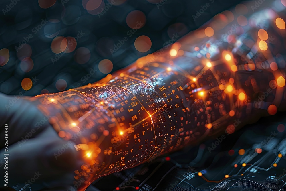 Explore the cutting-edge smart bandage technology monitoring wound ...