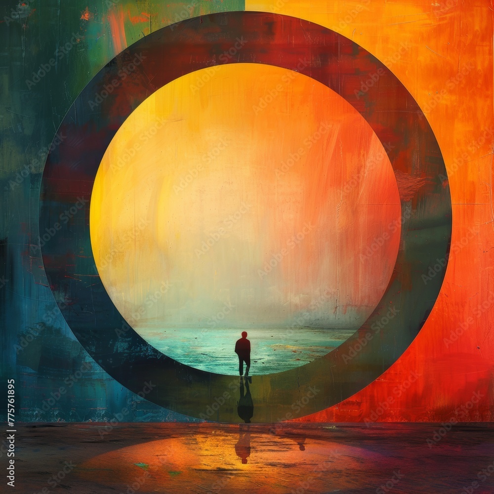 color wheel showcasing the spectrum of hues, essential for artists ...