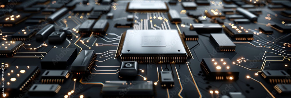 Semiconductor circuit system technology microchip processor hardware ...