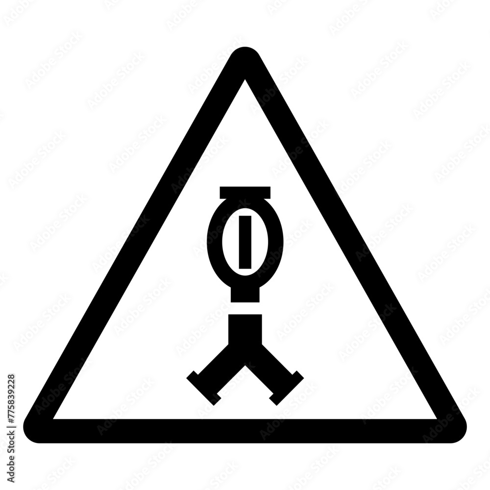 Fire Sprinkler Symbol Sign, Vector Illustration, Isolate On White ...