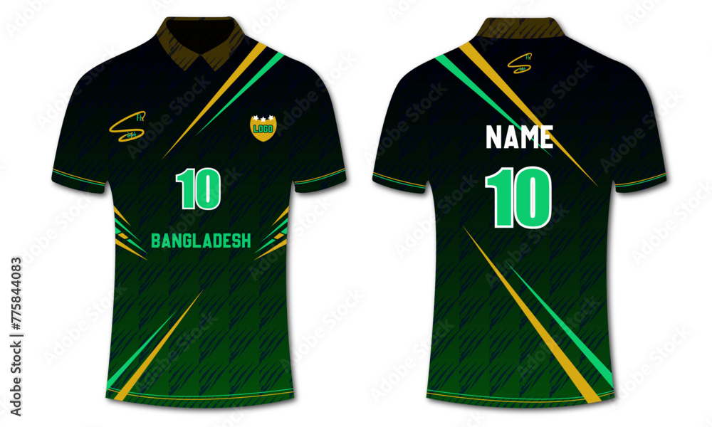 modern printable creative team jersey mockup template design for all ...
