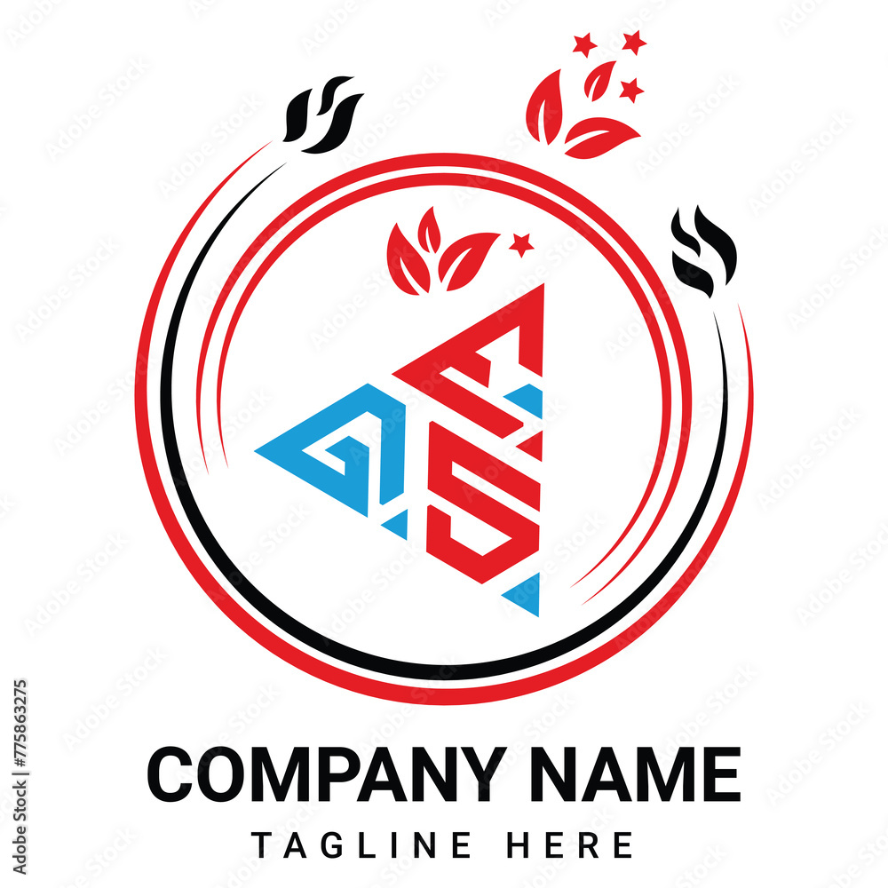 EGS, EGS letter, EGS Initials, EGS circle, EGS Flat, EGS business, EGS ...