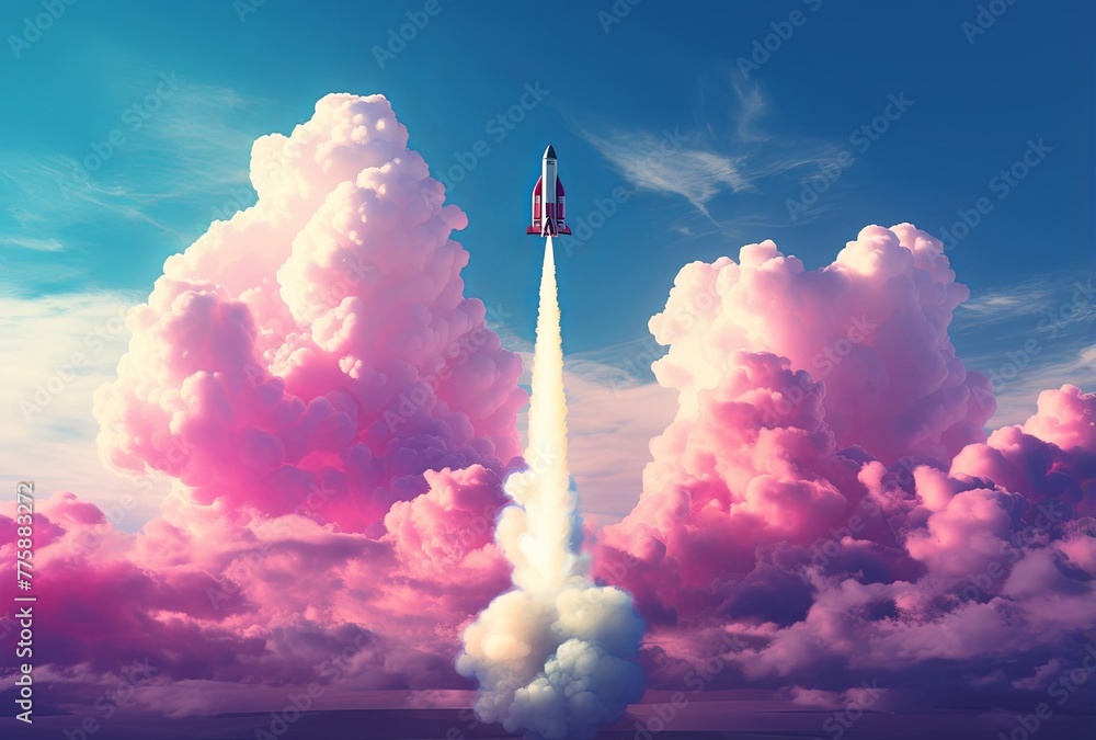 the fantastical world of space exploration as depicted in a mesmerizing ...