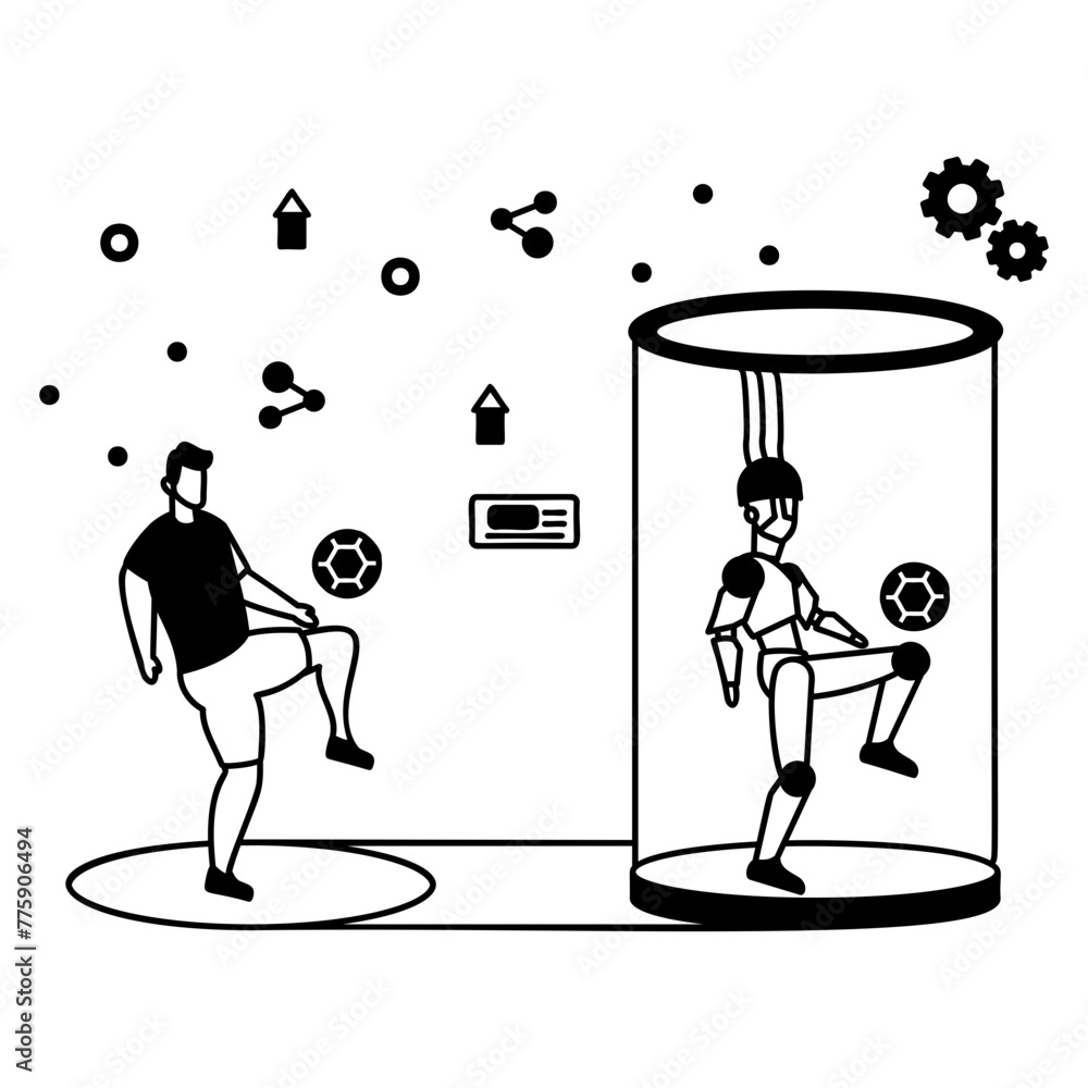 Learning Humanoid Locomotion with Transformers concept, Fully ...