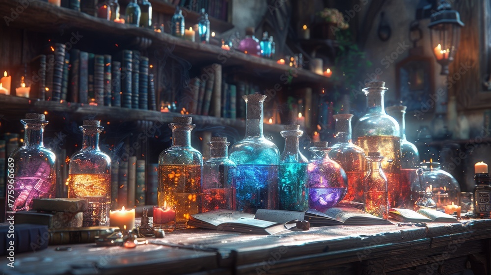 Medieval Alchemist: Capture the mystique of an alchemist's laboratory ...