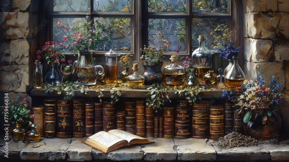 Medieval Alchemist: Capture the mystique of an alchemist's laboratory ...