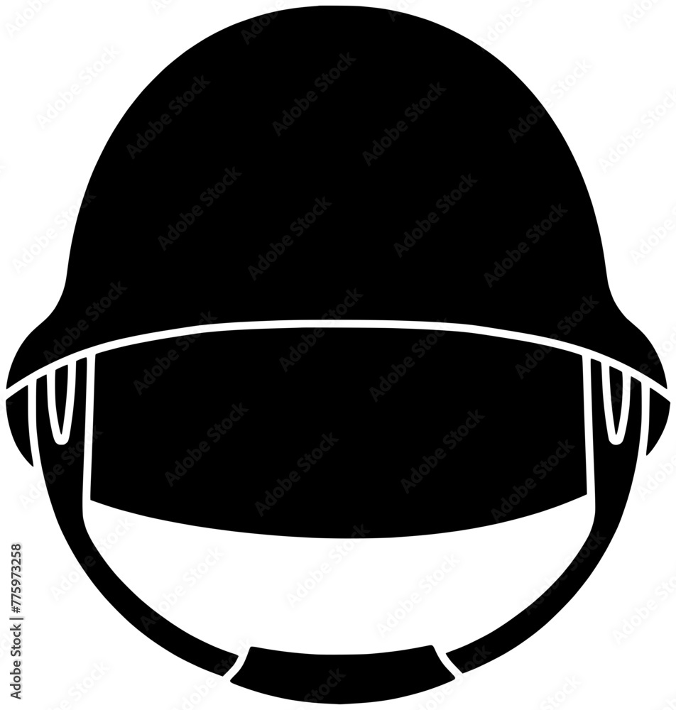 army illustration military silhouette soldier logo helmet icon combat ...