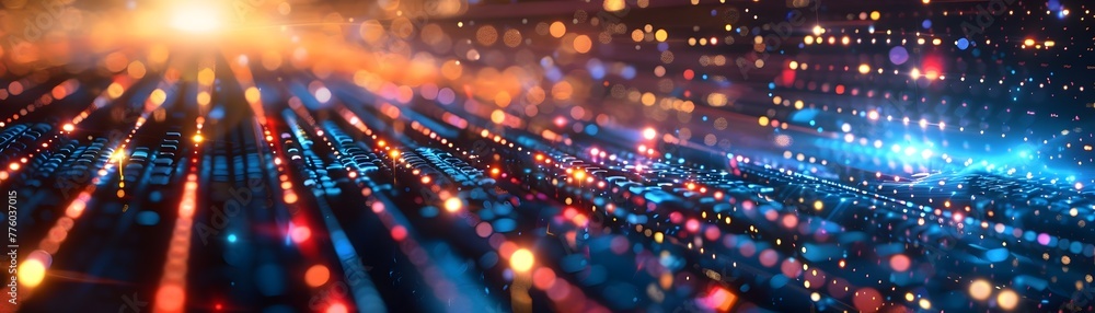 Mesmerizing Quantum Leap Beyond Binary Logic Diagram with Vibrant ...