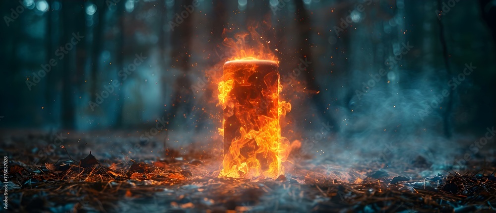 Handle Lithium batteries with care to prevent explosions and injuries ...